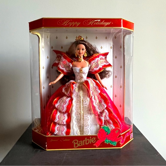 Mattel | Toys | Mattel 997 Limited Edition Happy Holiday Barbie | Poshmark